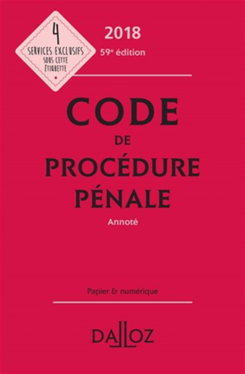 Code De Proc dure P nale Revue Banque Edition